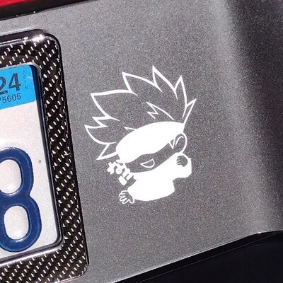 Anime Inspired Car Decals, Bumper Stickers - Etsy