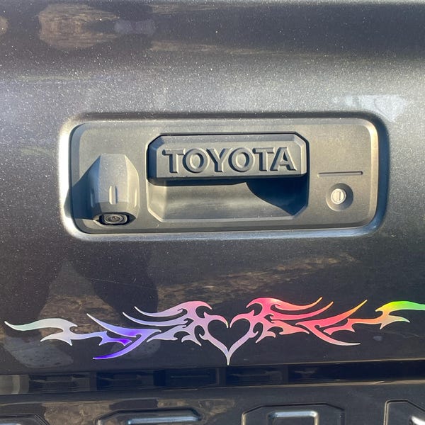 Bumper Sticker / Car Tramp Stamp / Y2K / Heart / Wings / Gothic / Vinyl ...