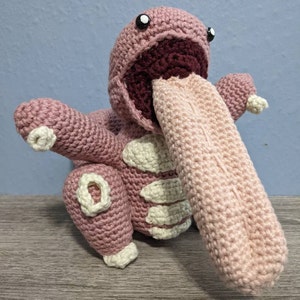 Lickitung Pokémon Crochet Pattern - Etsy Canada
