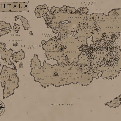 Folklore Handwritten Dnd Font - Etsy