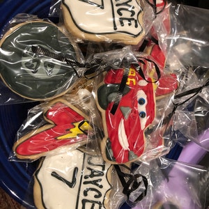 Cars Themed Sugar Cookies - Etsy
