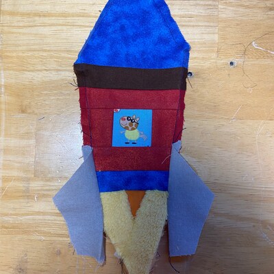 Rocket Ship Paper Pieced Quilt Block Pattern PDF - Etsy