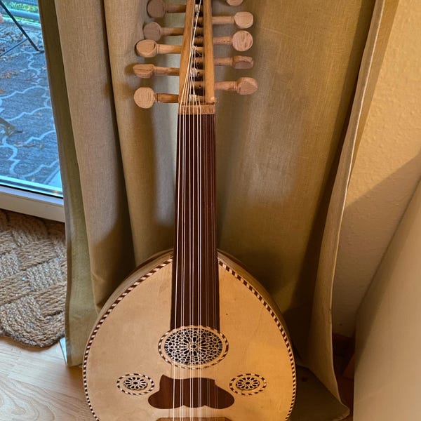 Set Consisting of Guembri and Qraqeb, Moroccan Pro Gnawa Instrument ...