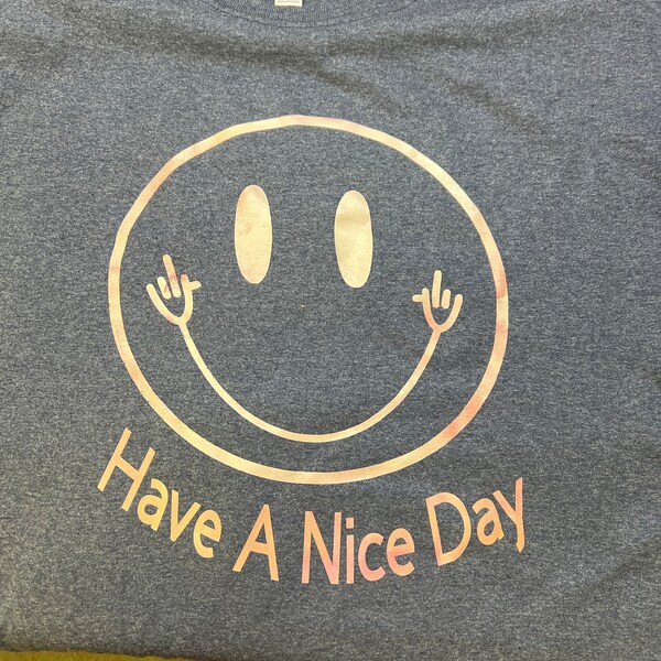 FU Smiley Face Svg Cute, Trendy, Funny Digital Download, Happy Face ...