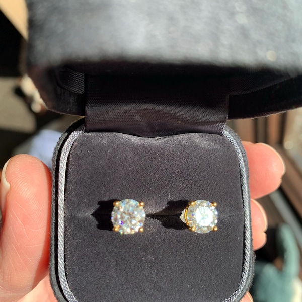 3-5mm Assorted Color VVS Moissanite Tennis Necklace, Rainbow Moissanite ...