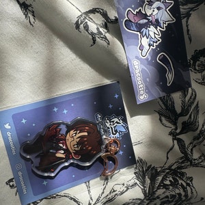 IN STOCK Limbus Company Acrylic Charms Set 01 Unofficial Fan Merch Yi ...