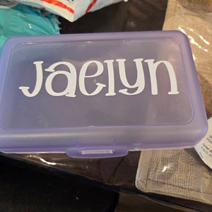 Personalized Plastic Heart Containers, Heart Candy Holder, Valentines ...