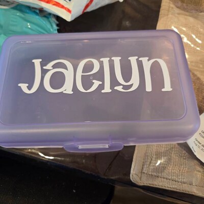 Personalized Plastic Heart Containers, Heart Candy Holder, Valentines ...