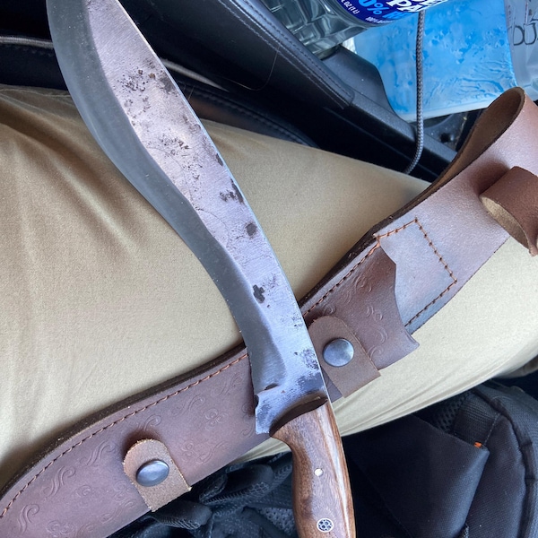 Custom Handcrafted Kukri Machete 5160 Hand Forged Spring Steel With ...