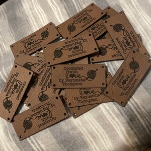 Labels for Handmade Blankets Tags for Blankets Crochet | Etsy
