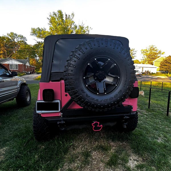 Duck Tow Hitch Cover - Fun Jeep Accessory for Wrangler & Gladiator ...