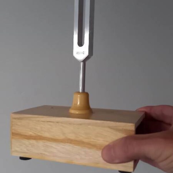 Tuning Fork 852 Hz Sound Healing Gift Box: Awakening Weighted Purple ...