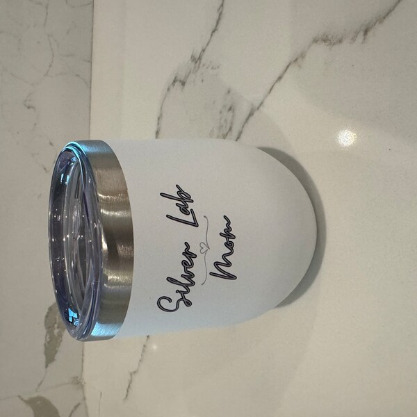 Silver Lab Puppy Ceramic Christmas Ornament for Lab Mom Dog Mom Lab ...