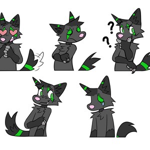Canine Furry Base Telegram Sticker Pack 2 - Etsy