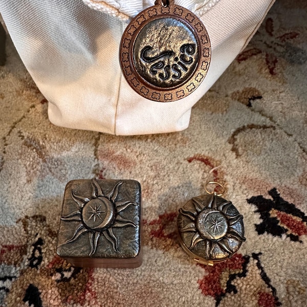 Moon Sun Star Ring Box Proposal Celestial Engagement Jewelry Box ...