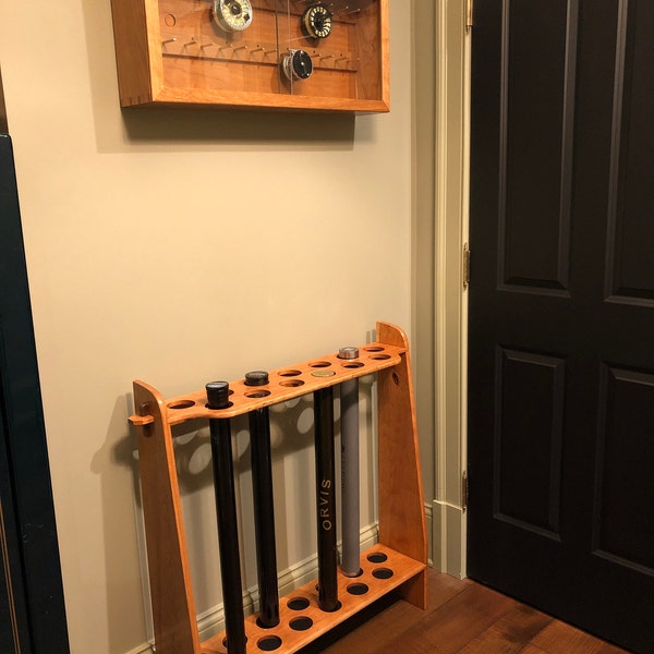Fly Rod Tube Storage Rack- 13 Position - Etsy