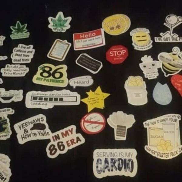 Funny Server Meme Stickers - Water Resistant Vinyl (10-pack) - Etsy