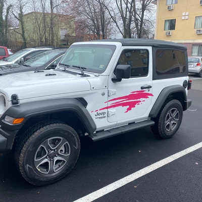 Mud Splash Decal Fits: Jeep Wrangler 3M Vinyl Sticker Graphic Stripe - Etsy