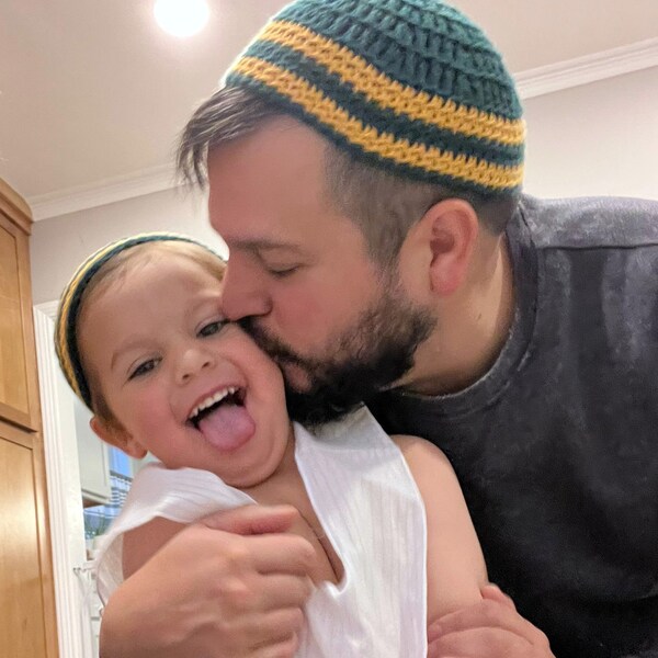 Extra Large Kippot,yarmulke, Cotton Kippah, Jewish, Yamaka, Frik Kippot ...