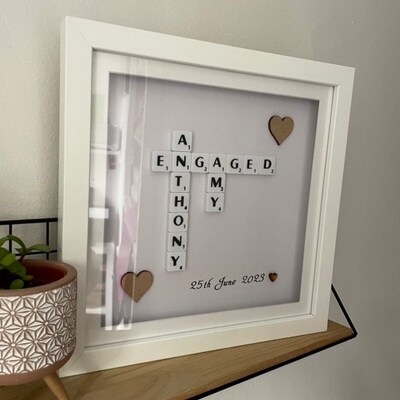 Personalised Family Tree Scrabble Picture Frames - Etsy