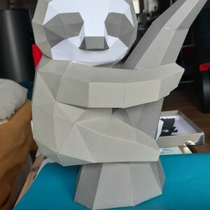 Sloth Paper Model,papercraft , DIY , Low Poly , PDF Papercraft , Sloth ...
