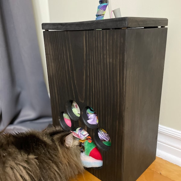 Cat Toy Storage Play Center - Etsy