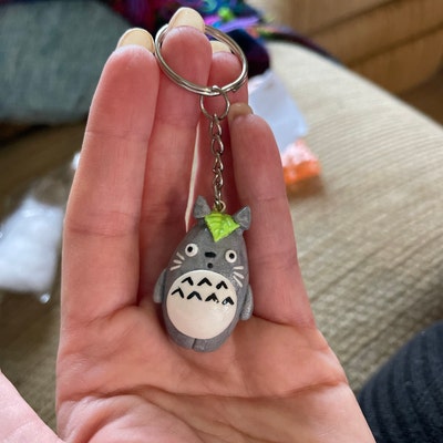 Totoro Keychain - Etsy
