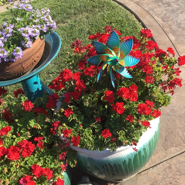 Hummingbird Pinwheel Spinner Whirligig Windmill Fan - Etsy