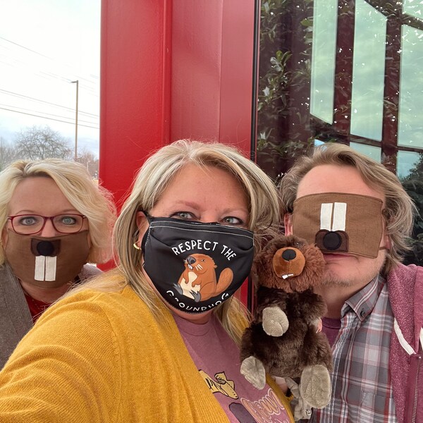 Groundhog Hat Headband//earwarmer//groundhog Day//punxsutawney,pa ...