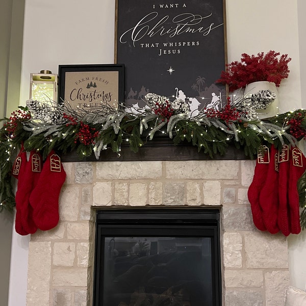 Flush and Wash Bathroom Sign Farmhouse Style Vintage Cottage Modern ...