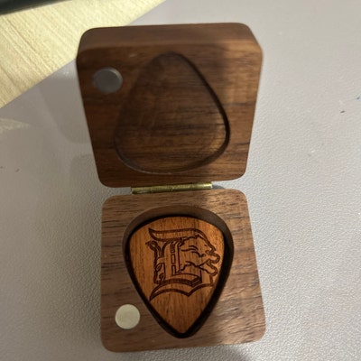 Personalized Engrave Guitar Pick Case, Custom Picks Plectrum Holder ...