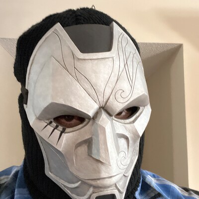 Jhin Mask League of Legends - Etsy