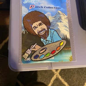 Bob Ross Official Patch Collection Exclusive Paint Embroidered Iron on ...