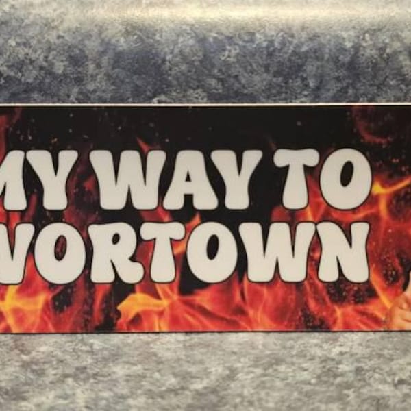 Probably Late for Something Vintage Simplistic Gen Z Meme License Plate ...