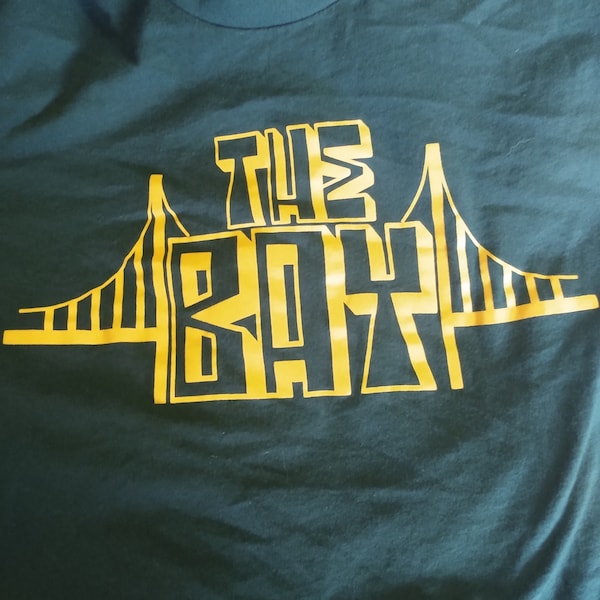 The Bay Sticker Red & Gold San Francisco 49ers Hyphy Thizz Yay Area Mac ...