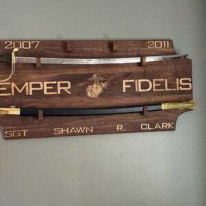 Military Sword Display - Etsy