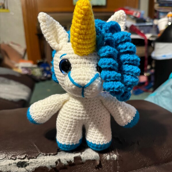 Baltor the Littlest Baphomet, CROCHET PATTERN Only for Small Standing ...