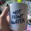 Paint Water & Not Paint Water Pots | Brushes Pot | Funny Gift for ...