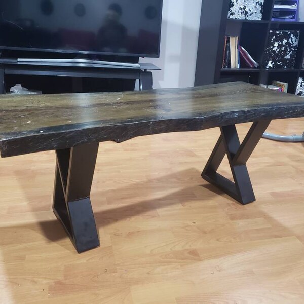 H16 X W12 Z Shaped Bench Legs - 1 Pair - Etsy Canada