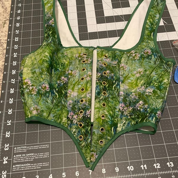 Corset Sewing Pattern | Cottagecore Pattern | Renaissance Milkmaid Stay ...