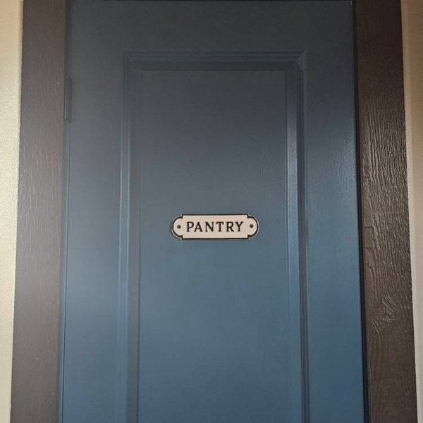 Pantry Sign Cast Iron - Etsy