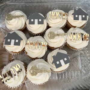 Housewarming Cupcake Topper | Housewarming Gift - Etsy