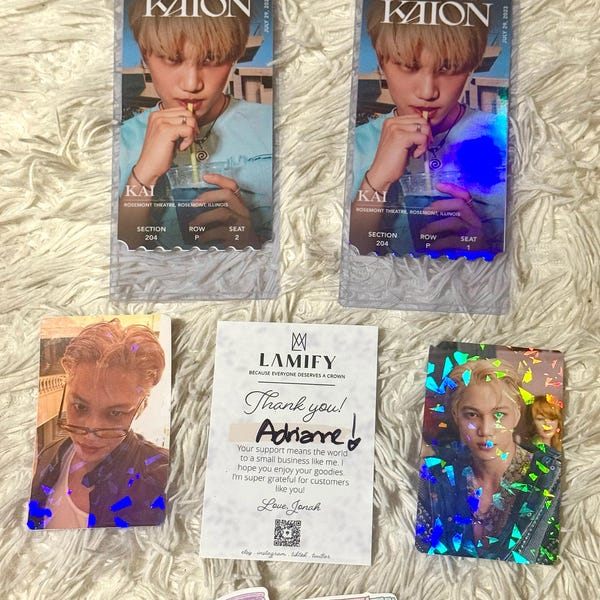 Stray Kids Han Photo KPOP Picket / Fan With Ruffles - Etsy