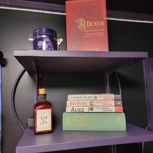 Alice in Wonderland Eat Me Potion Bottle - Etsy