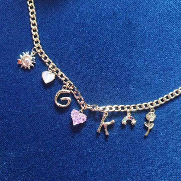 Custom Charm Necklace, Pick Your Charms, Make Your Necklace, Multi ...