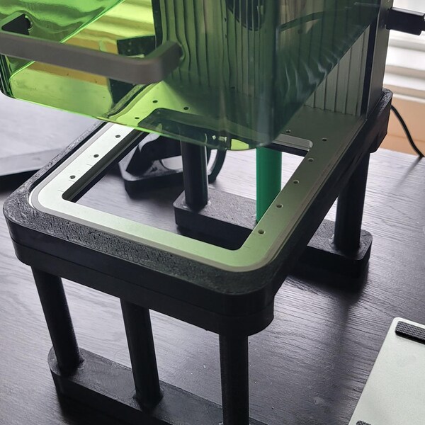 Xtool F1 - Slide Extension Jig - 1 X 100mm Square (3MF and PDF) - Etsy