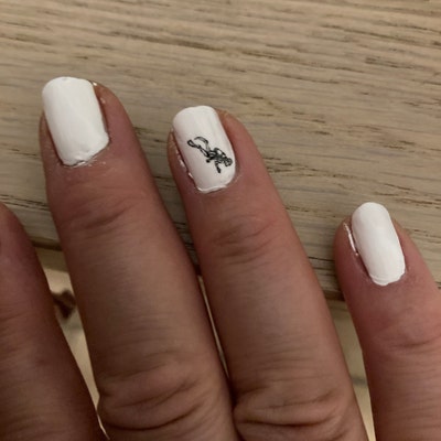 Dinosaur T-rex Nail Art Decal Sticker - Etsy