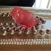 Raw Cherry Quartz Stone - Rough Natural Cherry Quartz Crystal Gemstone ...