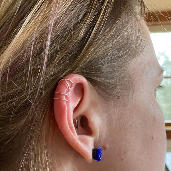 Twisted Wire Fake Cartilage Piercing - Etsy