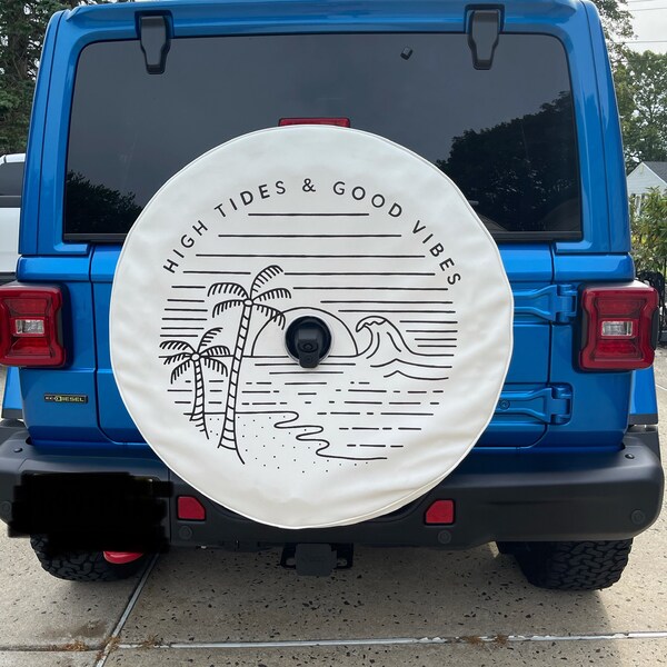 Beach Jeep Tire Covers